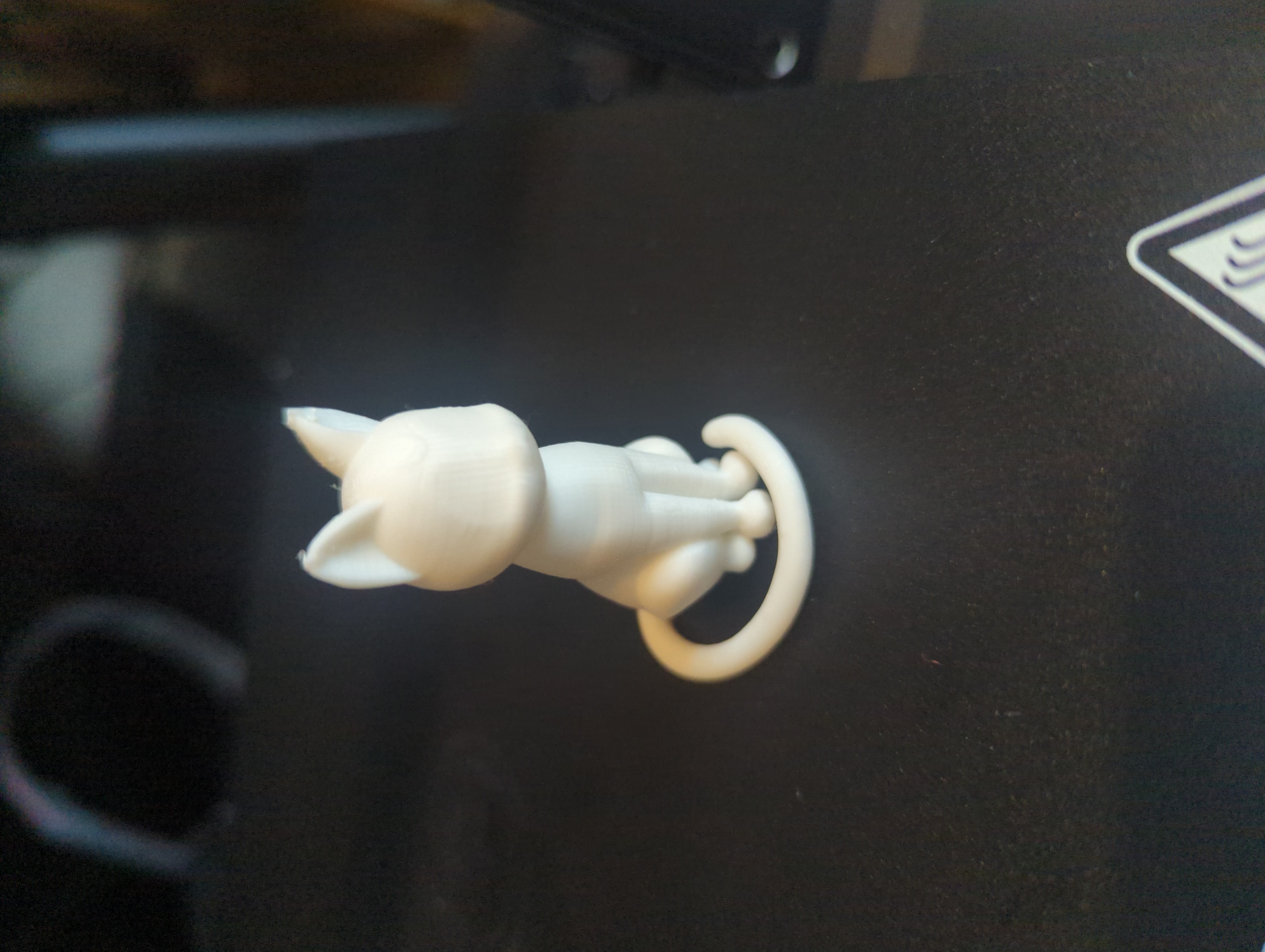 I shrank this down to just 50mm tall, and it printed well. | Creality Cloud