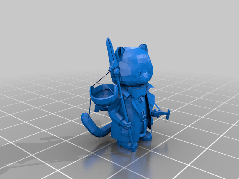 cat-can-do - big headed little guy | 3D models download | Creality Cloud