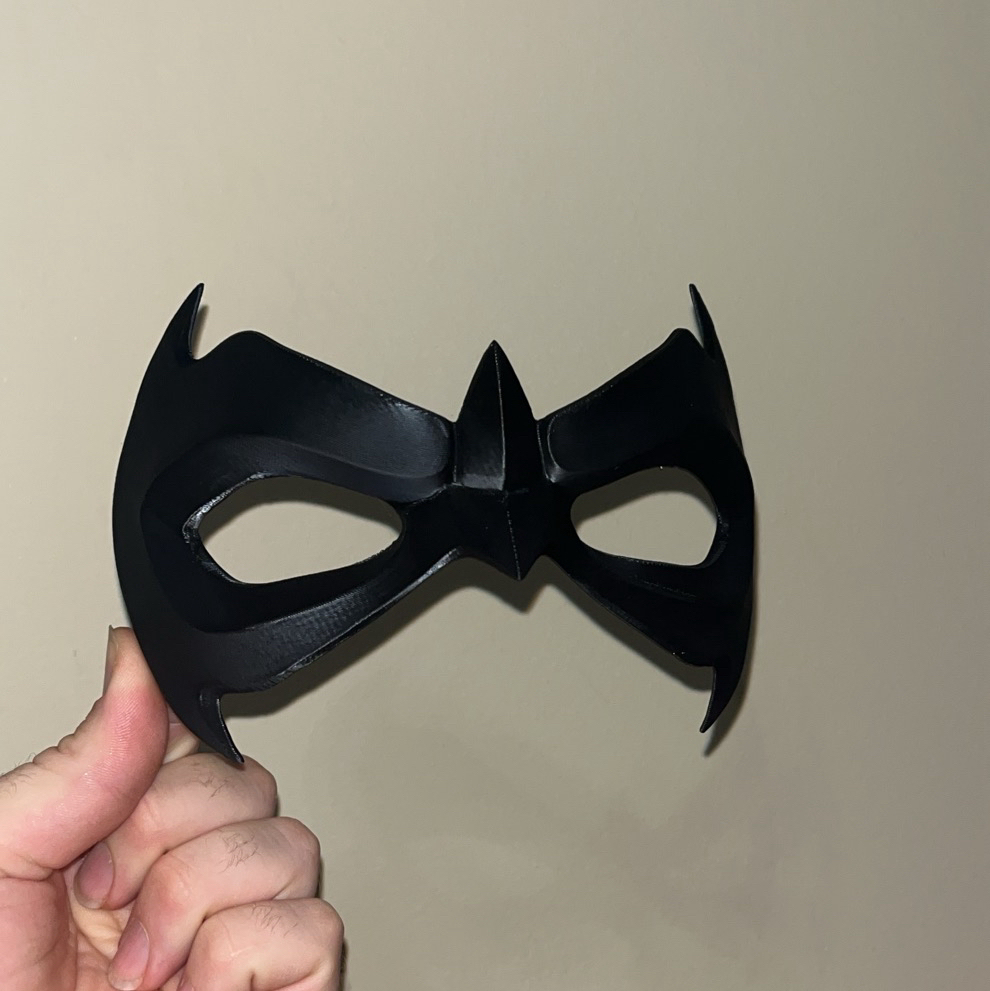 Cosplay STL загрузка - Nightwing/Robin Mask v3 - IronThor