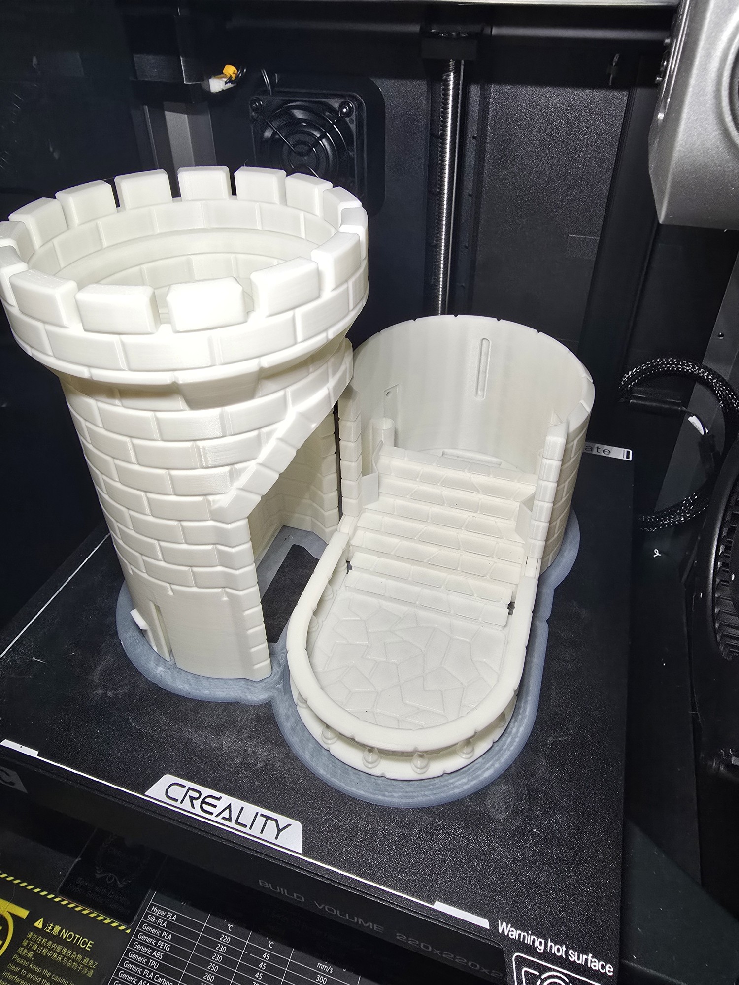 excellent print! no supports where needed. printed at 125% speed. | Creality Cloud