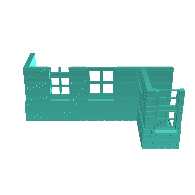 Industrial Design & Prototypes STL Download - Large modern mansion with ...