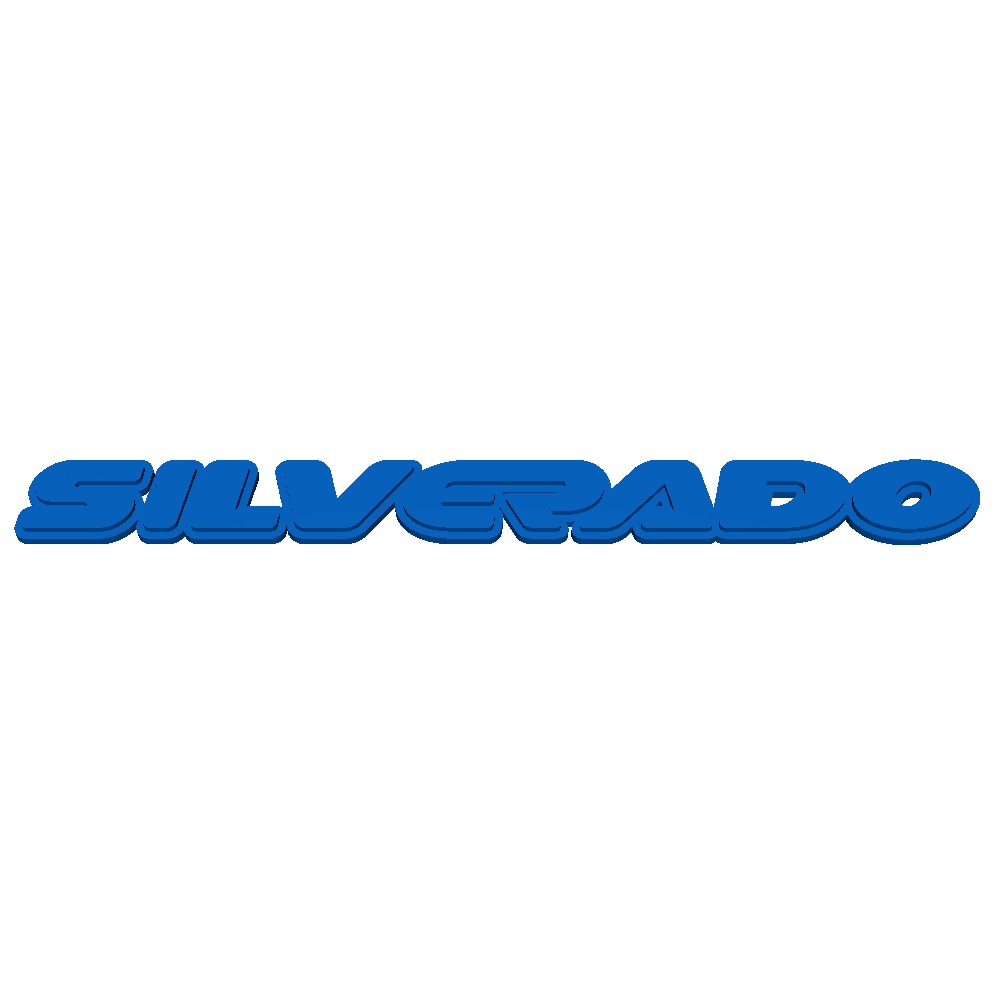 3D Printer Files | 3MF File | Silverado emblem | Creality Cloud