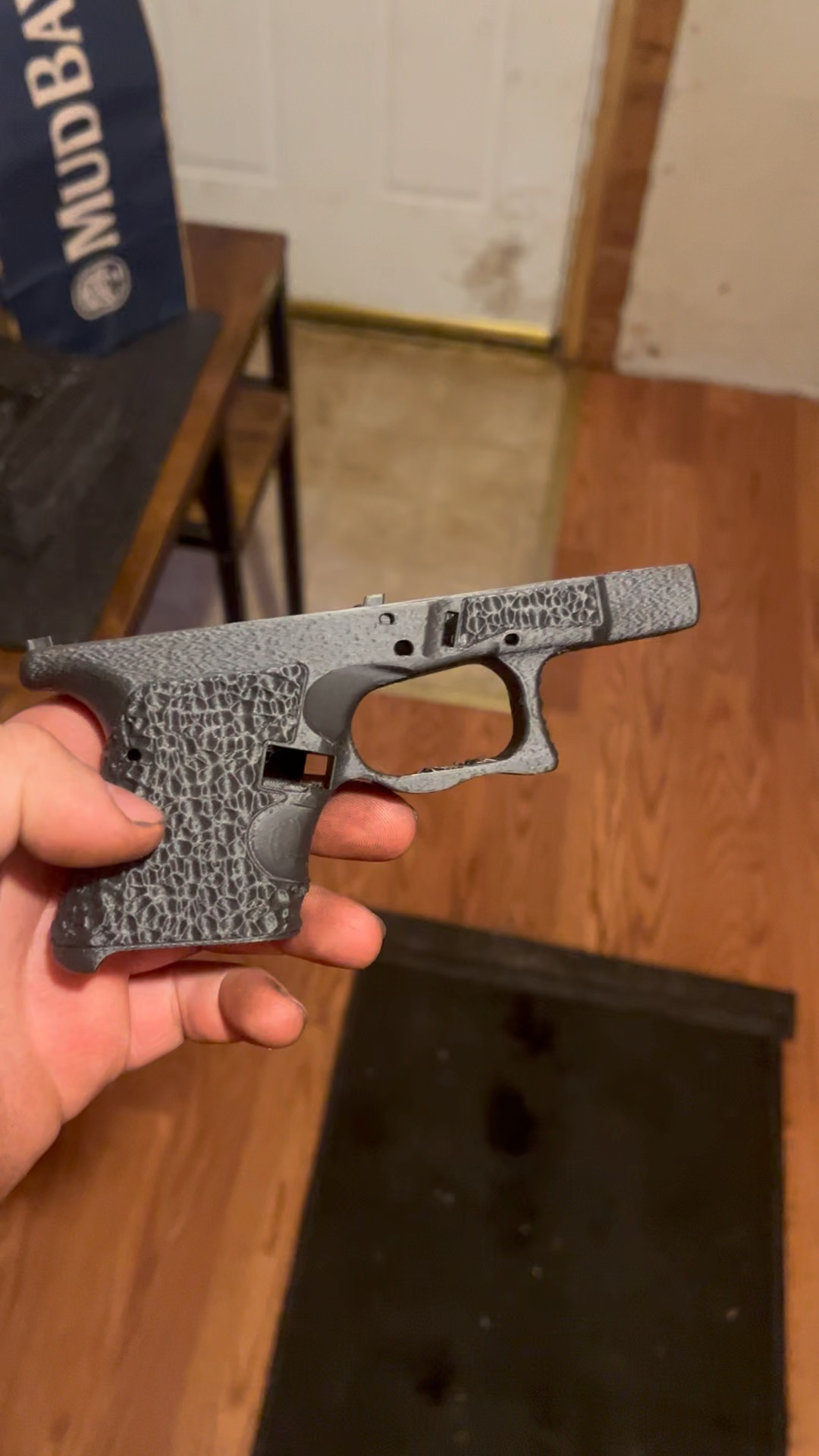 Rails down with normal support and 100% infill | Creality Cloud