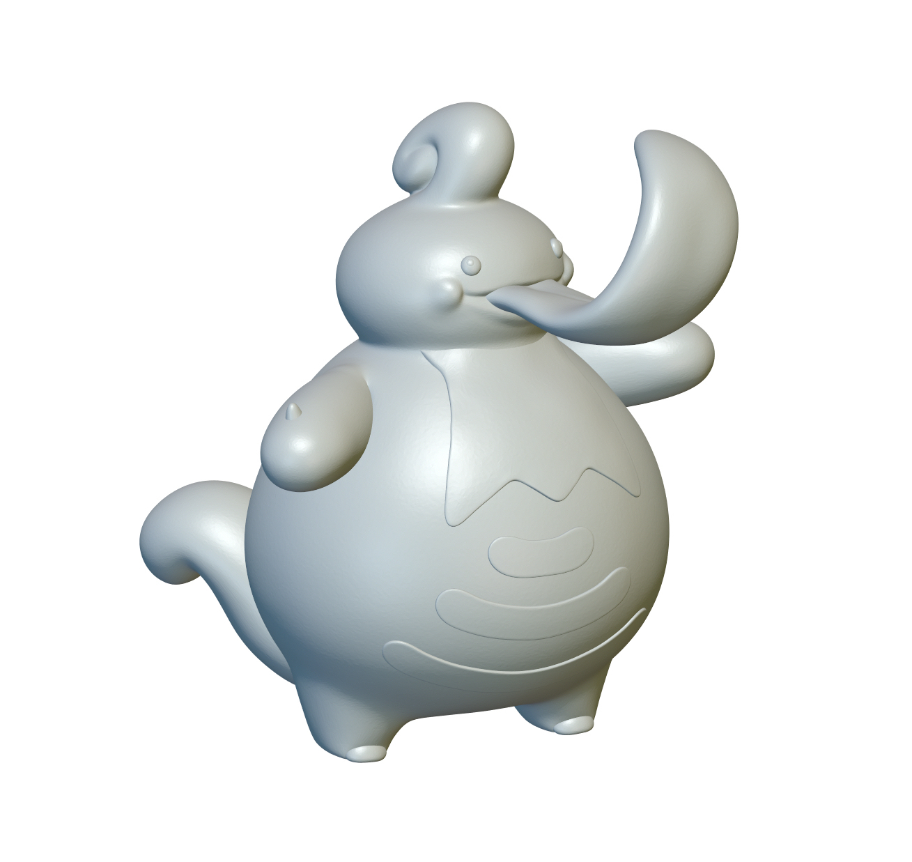 Pokemon Lickilicky #463 - Ready for 3D Printing! | 3D models download ...
