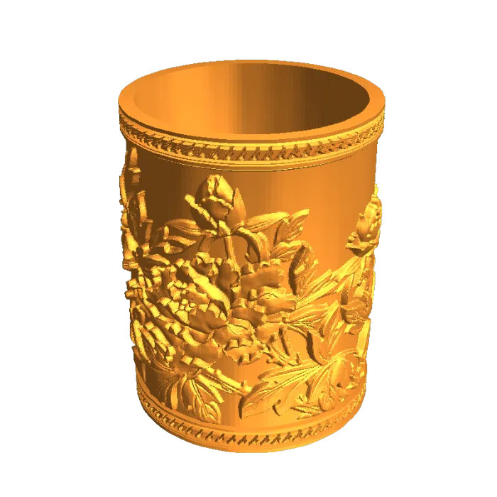 Free Stationery & Learning Tools STL Download - Pen Cageby Arup Halder