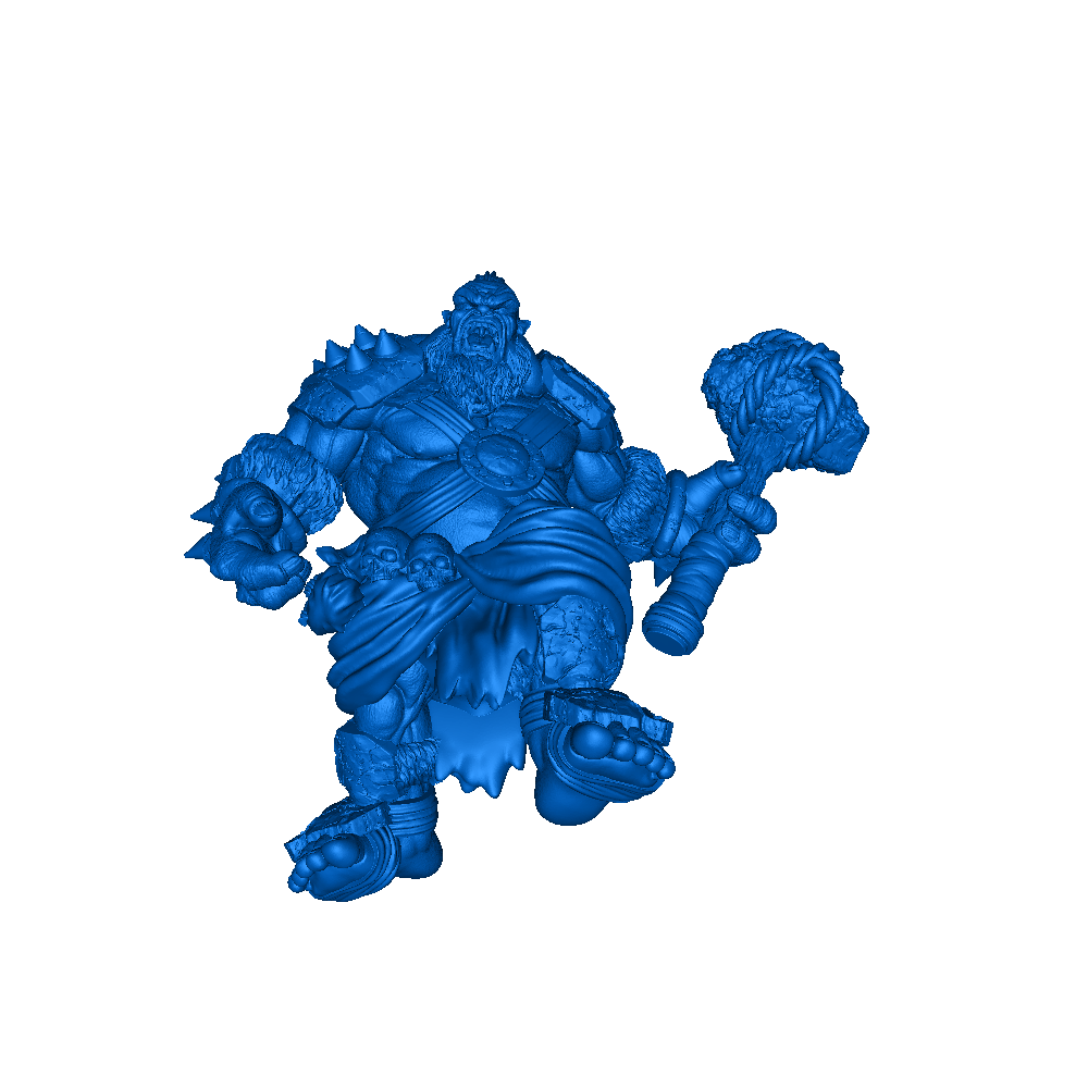 Free Characters & Creatures STL Download - orc 3by art _crazy69