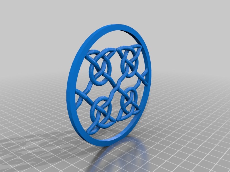 Free Home Decorations & Ornaments STL Download - Two Knotwork Ornaments by SMT_M 🦊