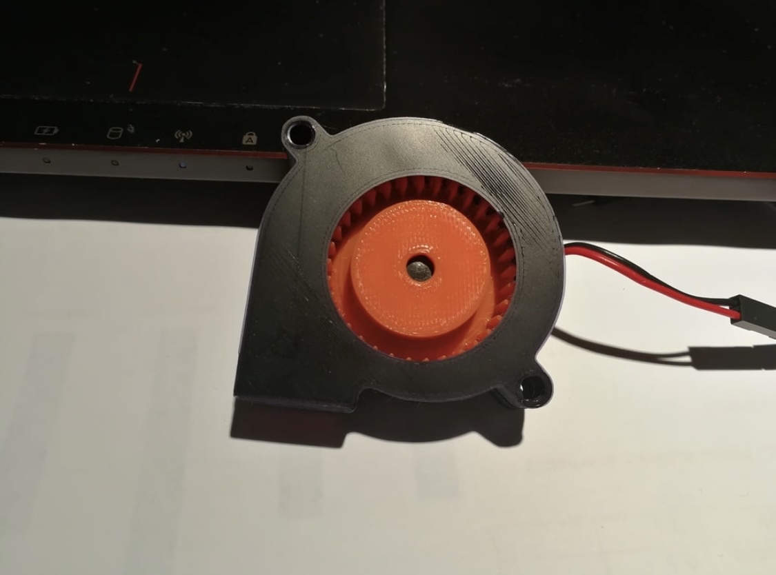 Printable 5015 fan v2 | 3D models download | Creality Cloud