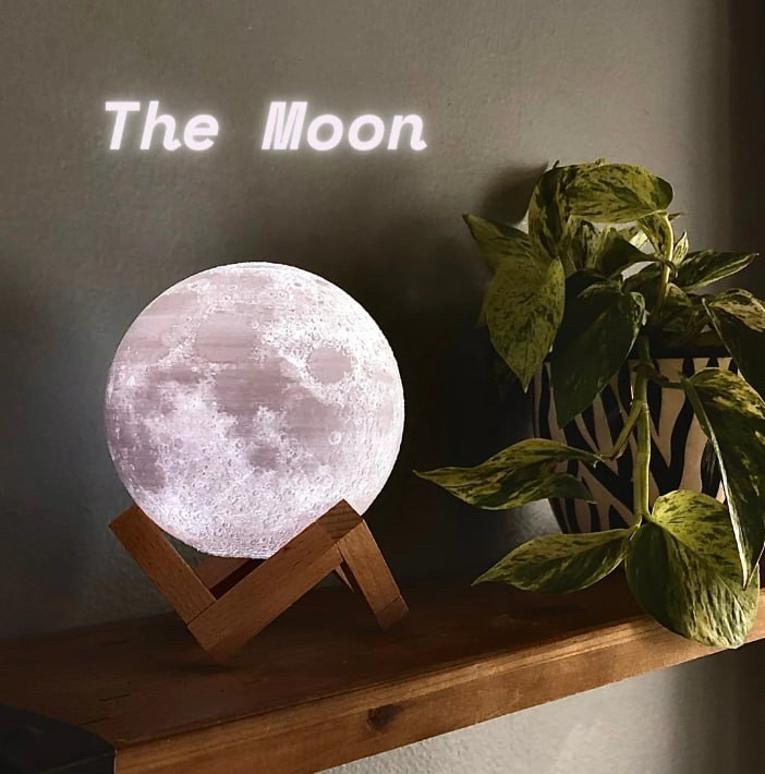 The Moon – Decorative Planet Model Add a cosmic touch to your space ...