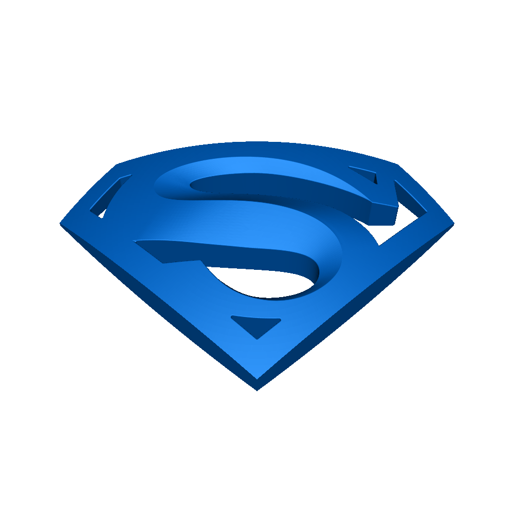 3D Printer Files | 3MF File | superman | Creality Cloud