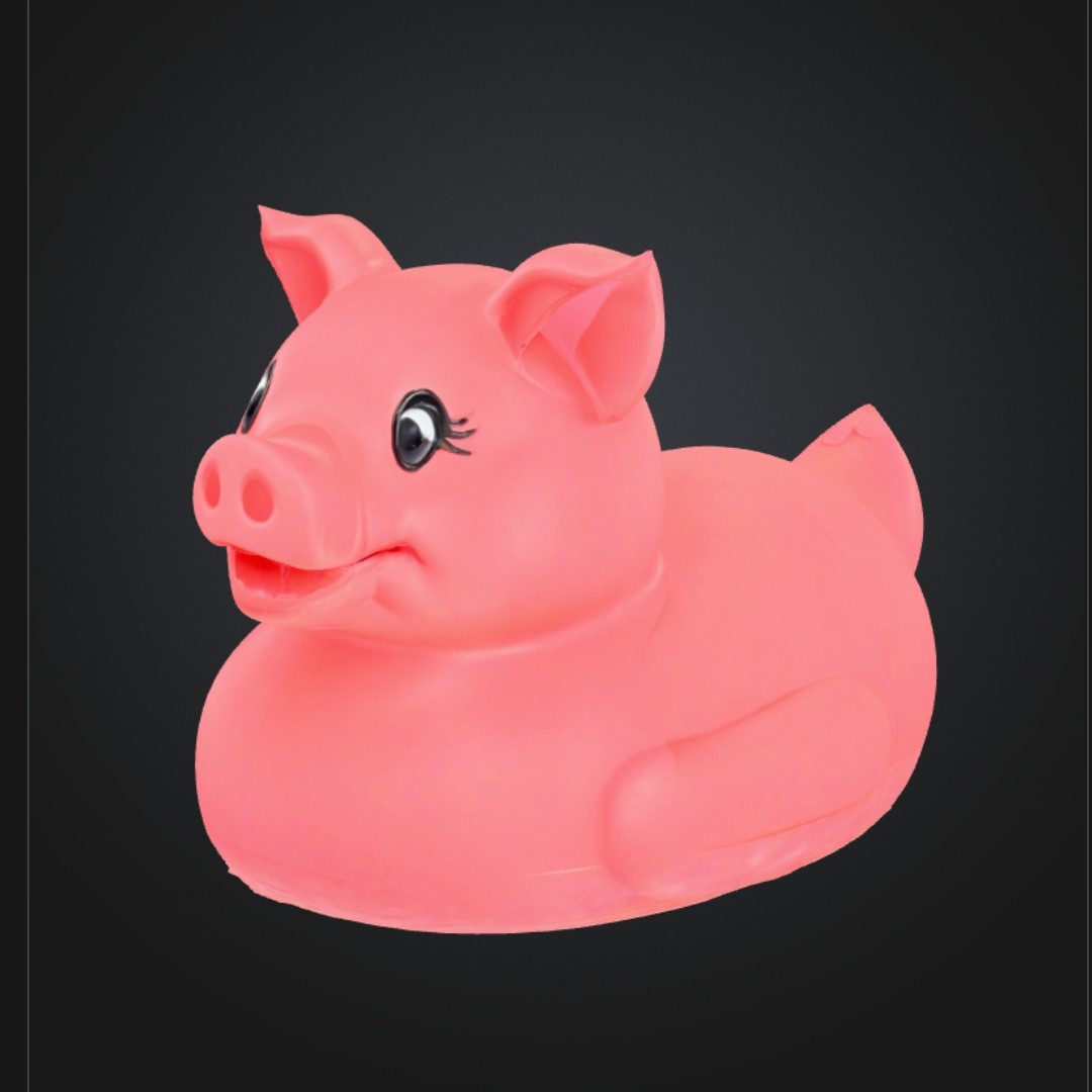 3D Printer Files | 3MF File | Pig Rubber Duck | Creality Cloud