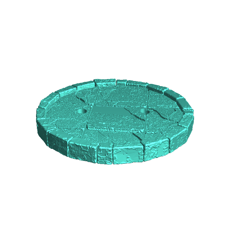 Characters & Creatures STL Download - Skeleton warrior with two axes ...