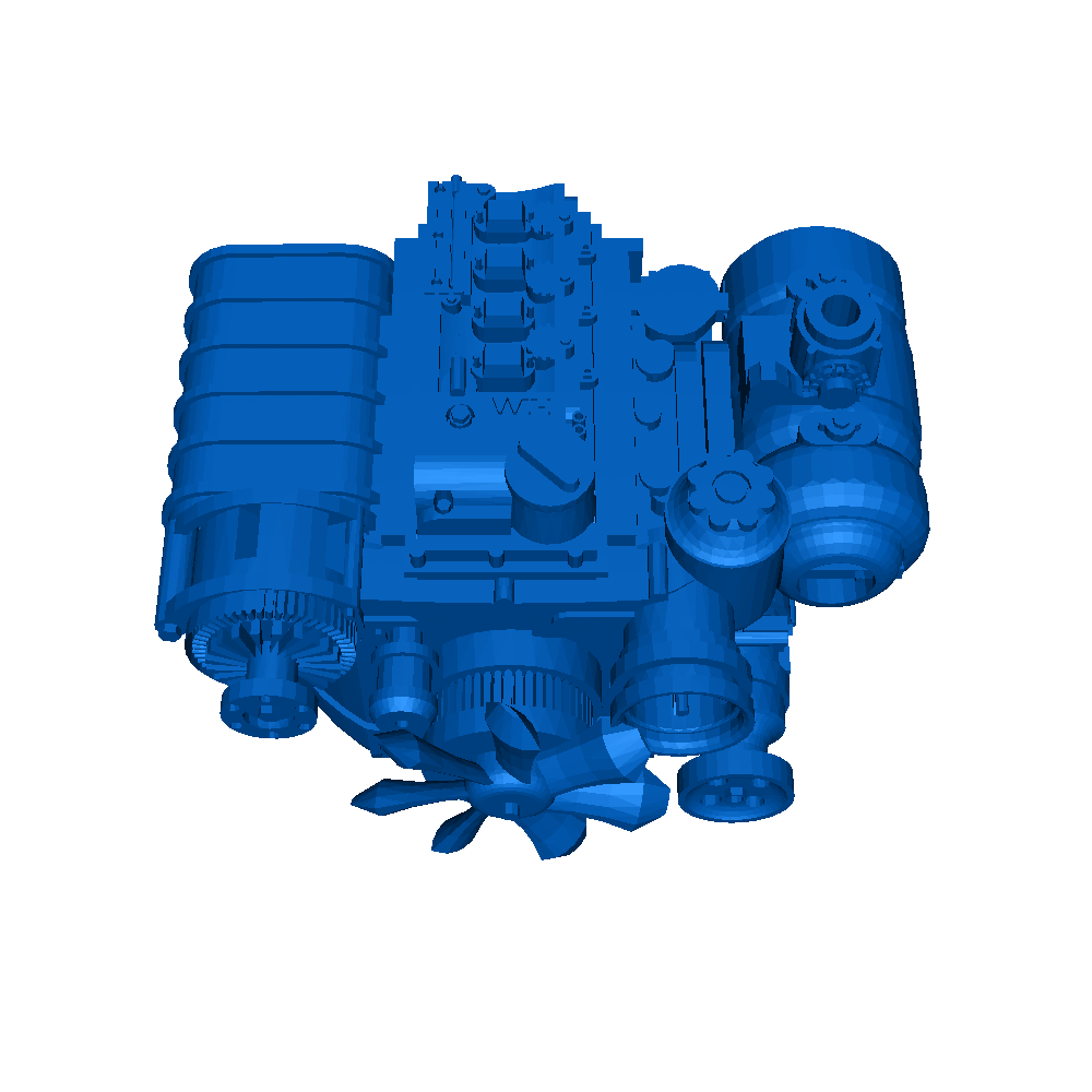 Free Vehicles & Machinery STL Download - Engine 1by JustADiveBum