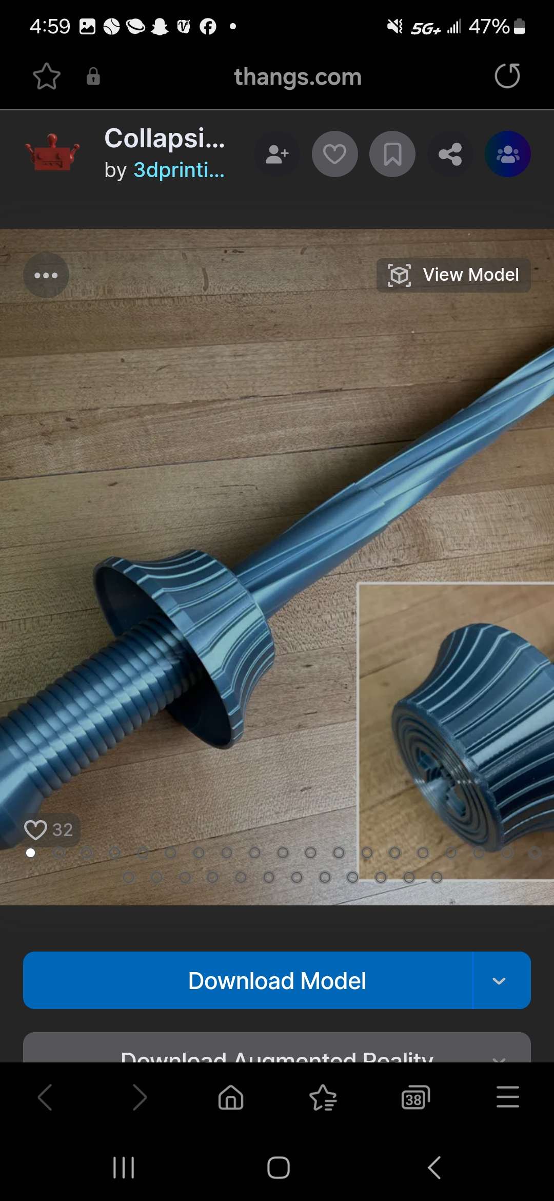 sword | 3D models download | Creality Cloud