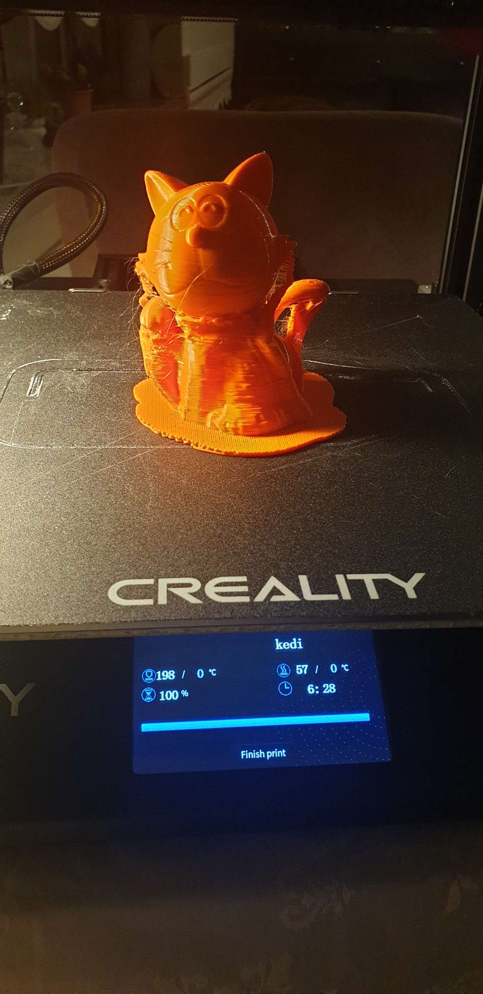 we applied this.0.8mm nozzle ,support,6 hours result:very strong ,nice everybody love this ...