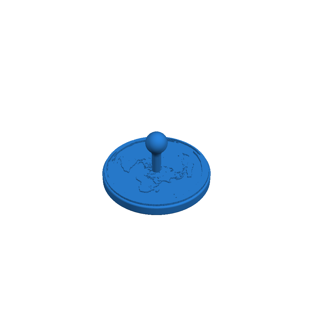 Free Other STL Download - Earth Spinnerby ThudrickTheTinkerer