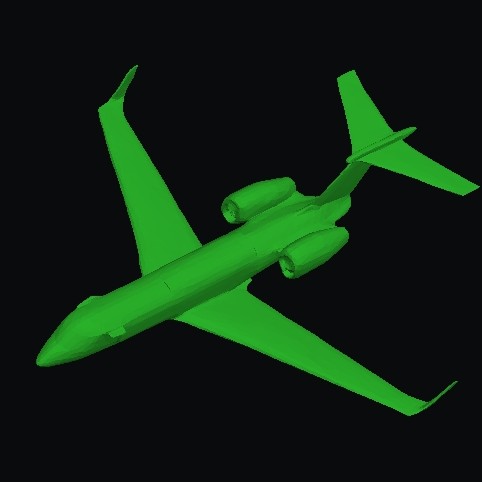 Free Vehicles & Machinery STL Download - Gulfstream g550 Business jetby ...