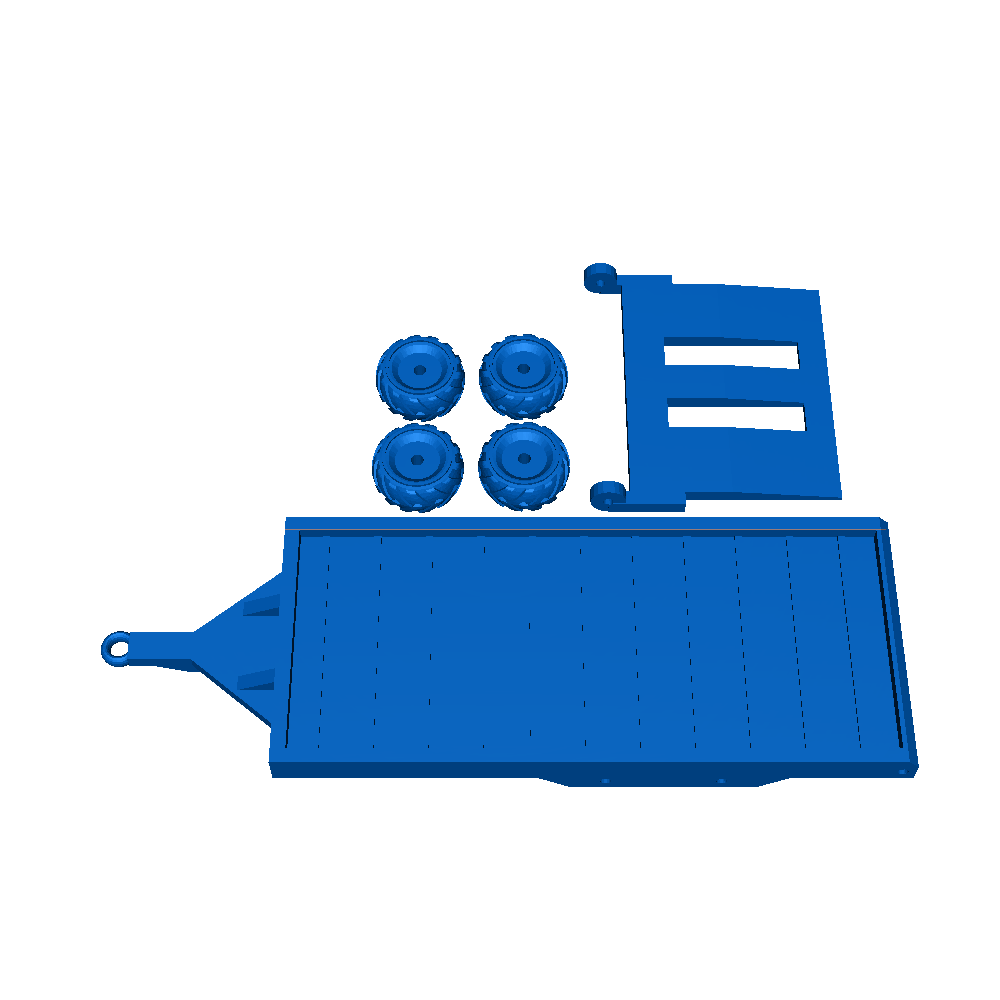 Free Vehicles & Machinery STL Download - trailer by Stephanie Marshall