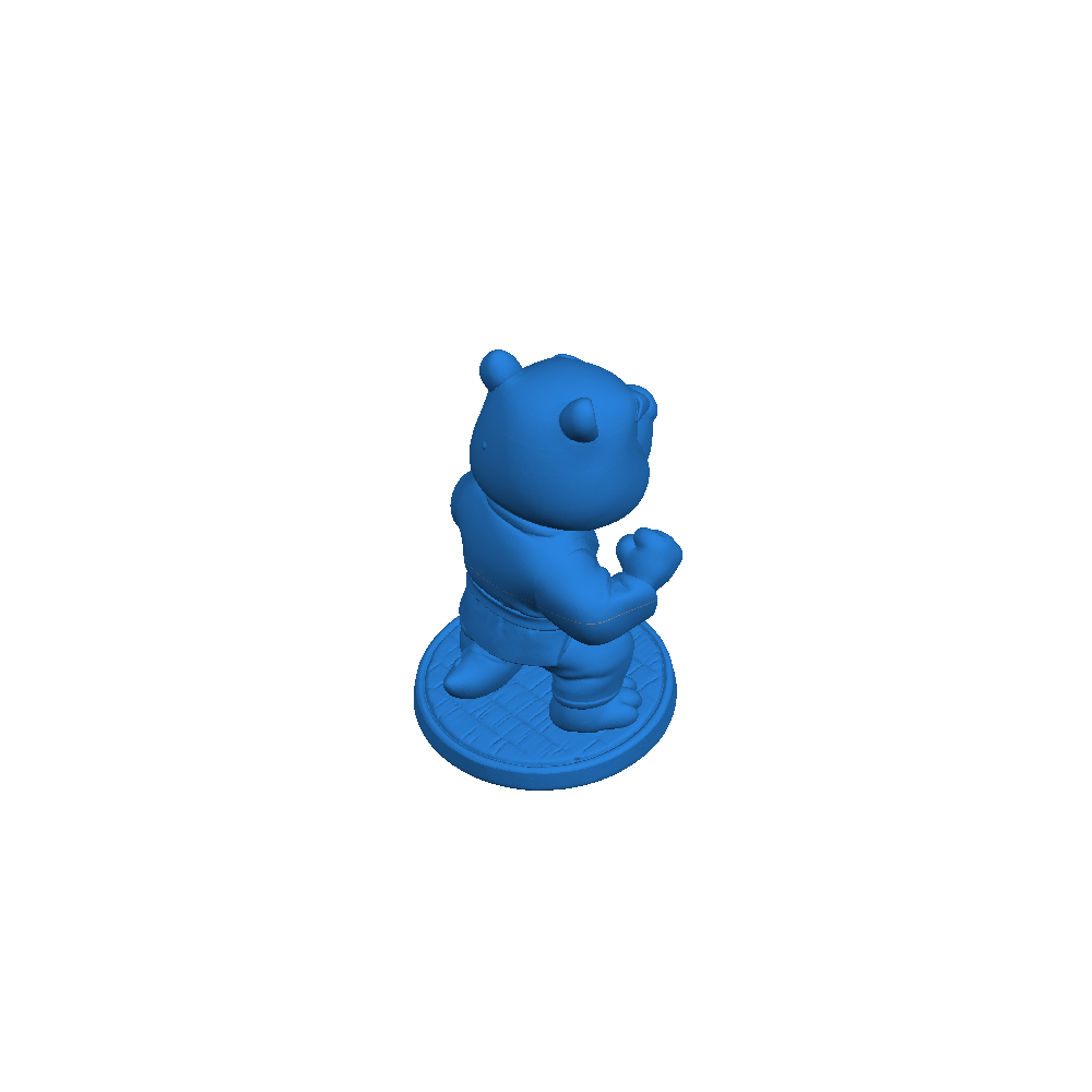 3D Printer Files | 3MF File | capivara judo/ coleção esportes ...