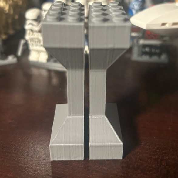 Free Home Decorations & Ornaments STL Download - Lego Block stand ...