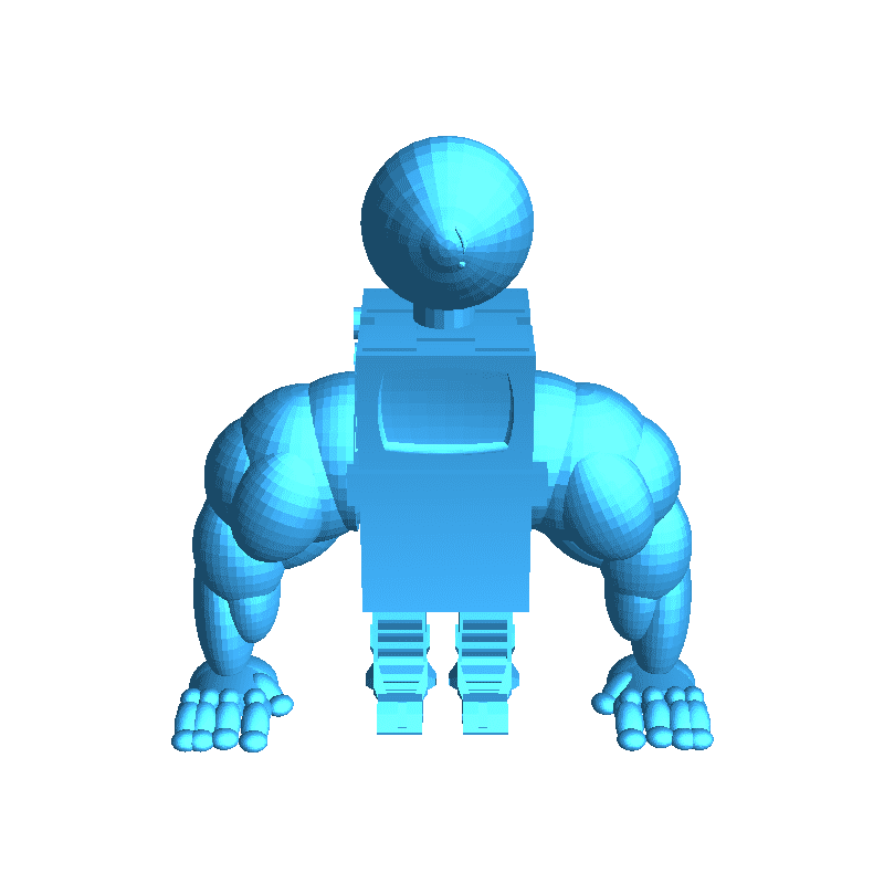 Free Characters & Creatures STL Download - Buff Cyborg Eyeballby SH1FT3R