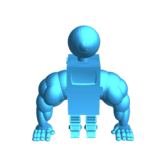 Free Characters & Creatures STL Download - Buff Cyborg Eyeballby SH1FT3R