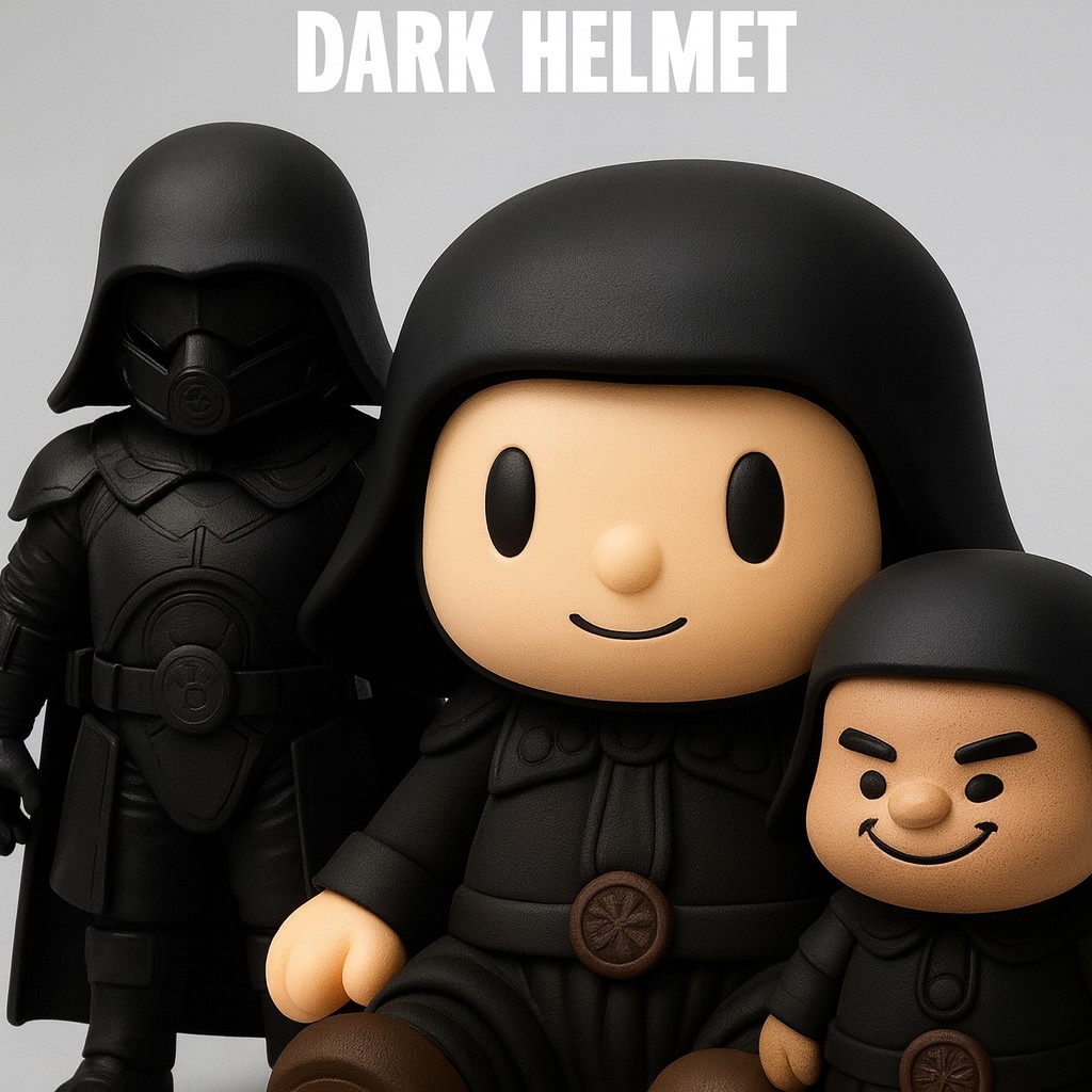 3D Printer Files | 3MF File | Spaceballs Dark Helmet Collection 3n1 Darth vader star wars ...
