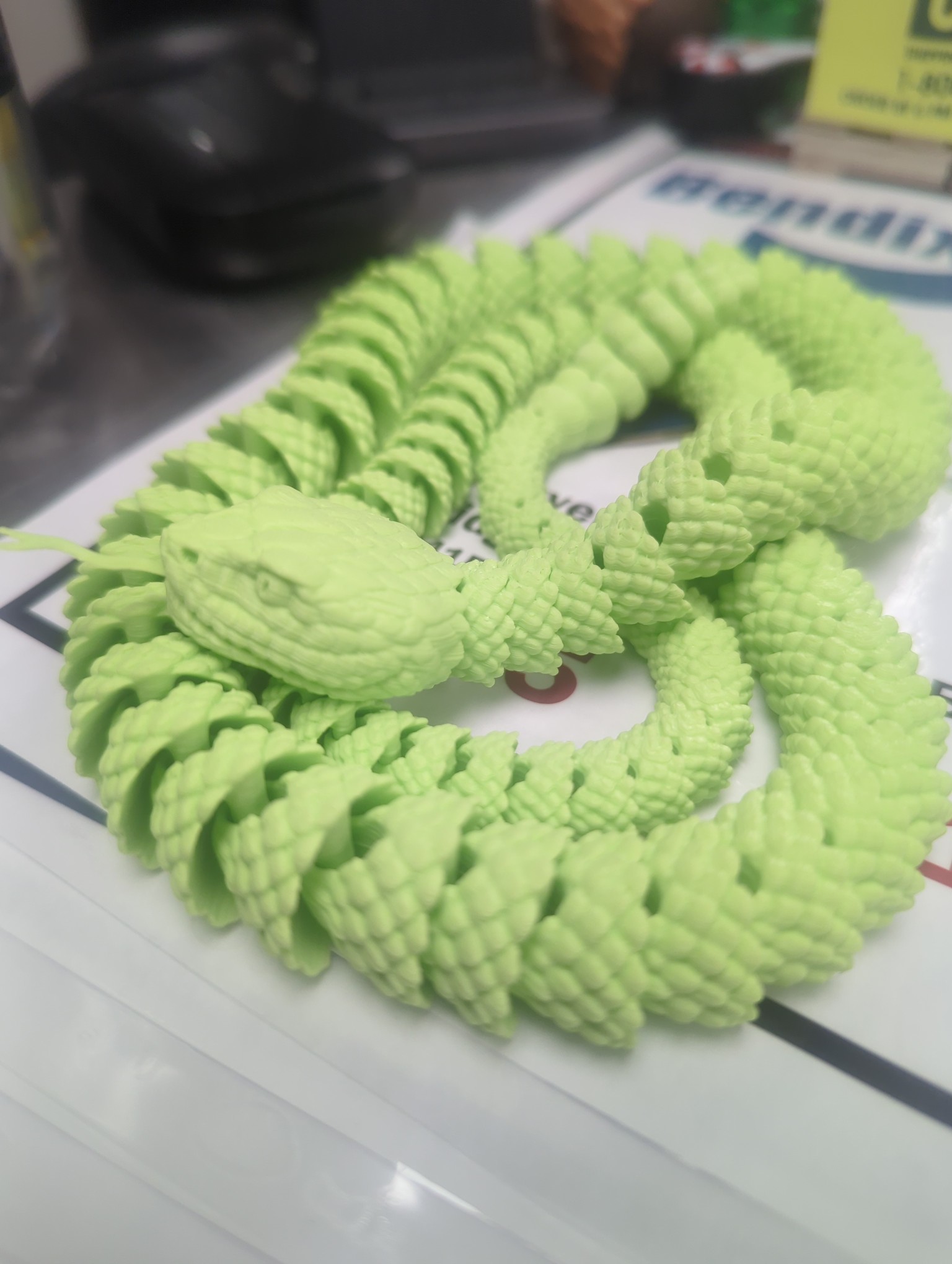 Very cool, super flexible. Gonna use it to scare my neighbor. | Creality Cloud