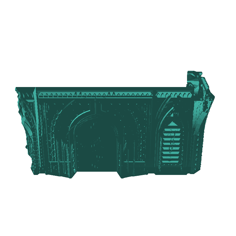 3D Printer Files | 3MF File | Wargame terrain Small ruin 2 Grimdark ...