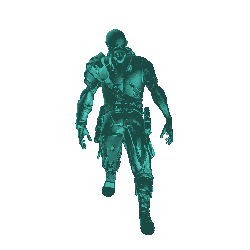 3D Printer Files | 3MF File | DnD TTRPG Town Guard Zombie Miniature ...