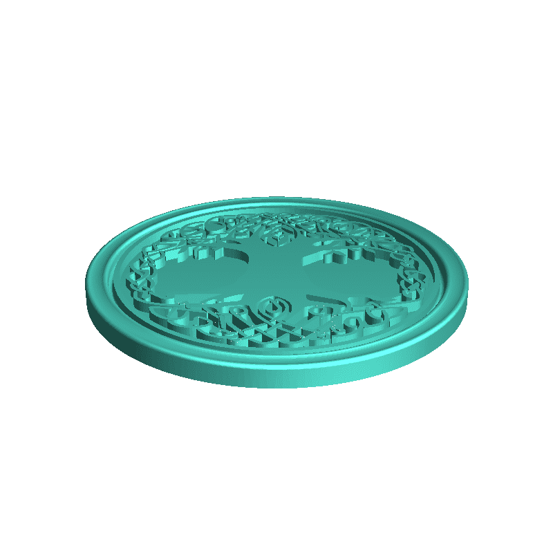 Free Home Decorations & Ornaments STL Download - coasterby Bilboconnors1945