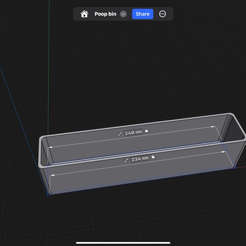 Free 3D Printer Accessories STL Download - Smaller Poop Bin for ...