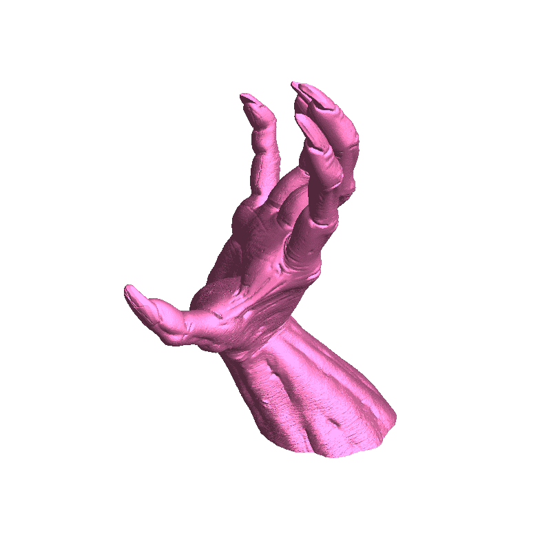 Board Games & Card Games STL Download - Devil hand wall mountby ...