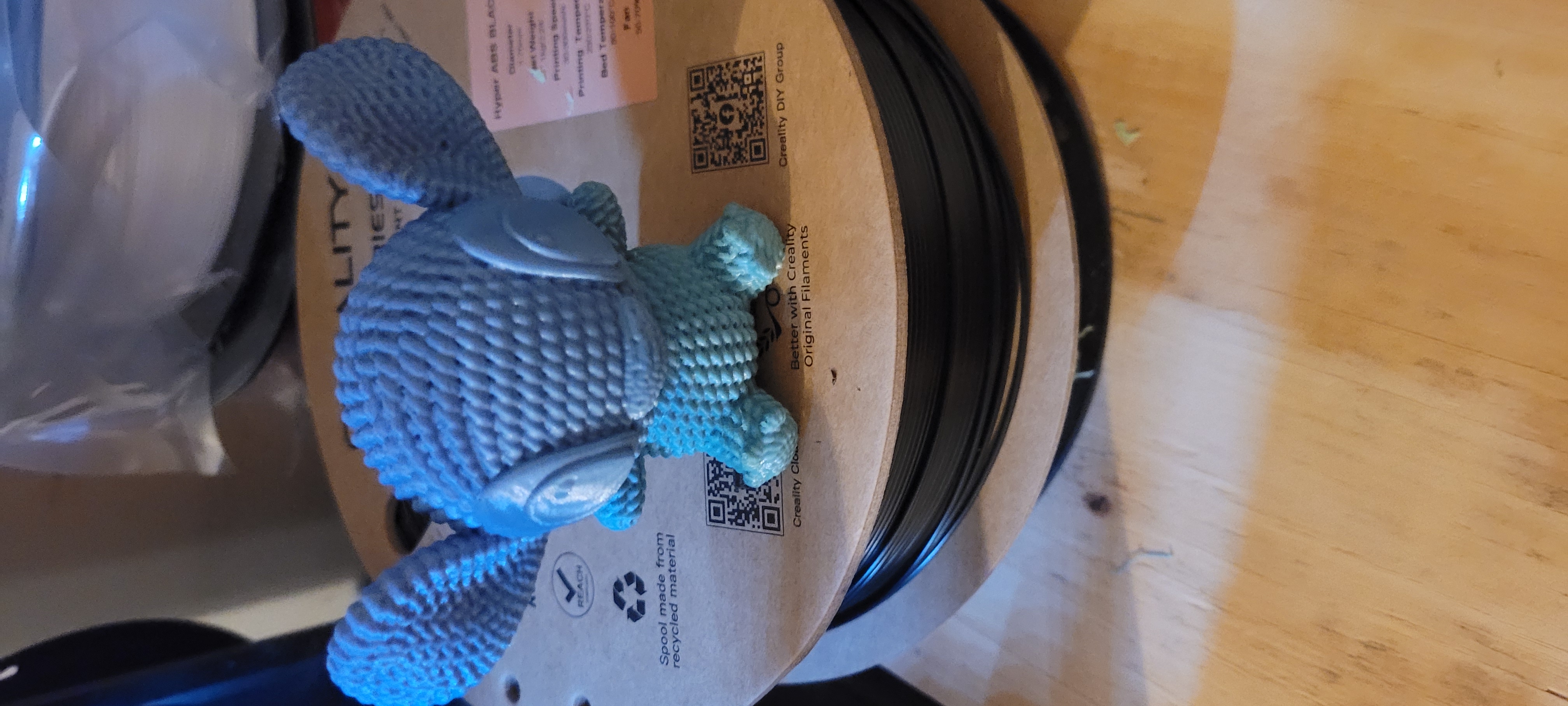 I dont know why but the ai kept stopping this print but it worked well | Creality Cloud