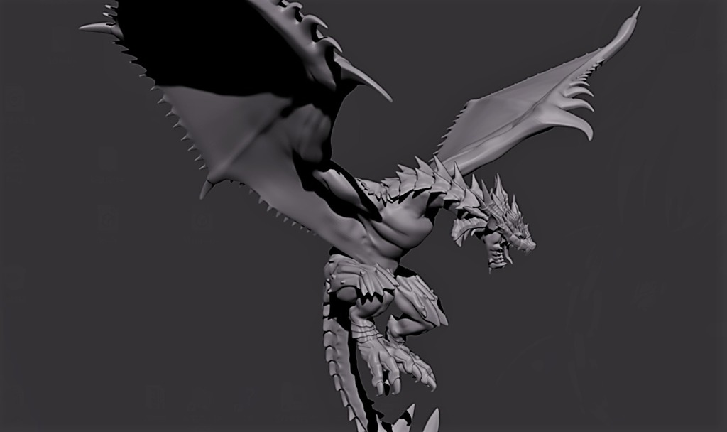 Monster Hunter-Dragon-all-1 | 3D models download | Creality Cloud