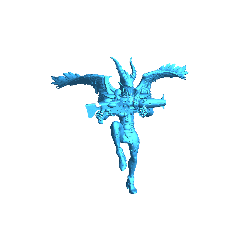 Free Characters & Creatures STL Download - Scourge Blaster/Shredderby ...