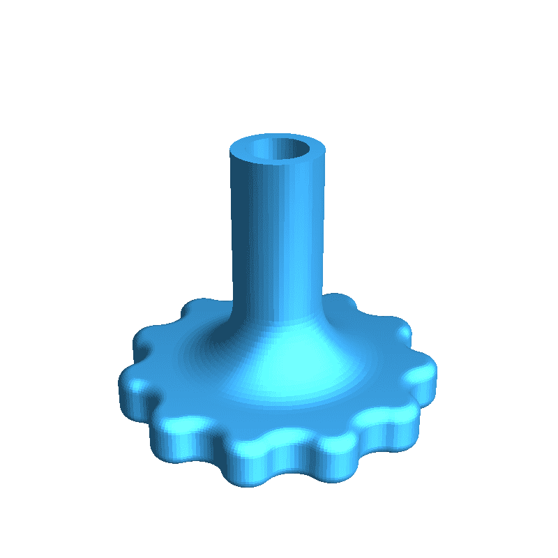 Extruder Knob long whitout symbol | 3D models download | Creality Cloud