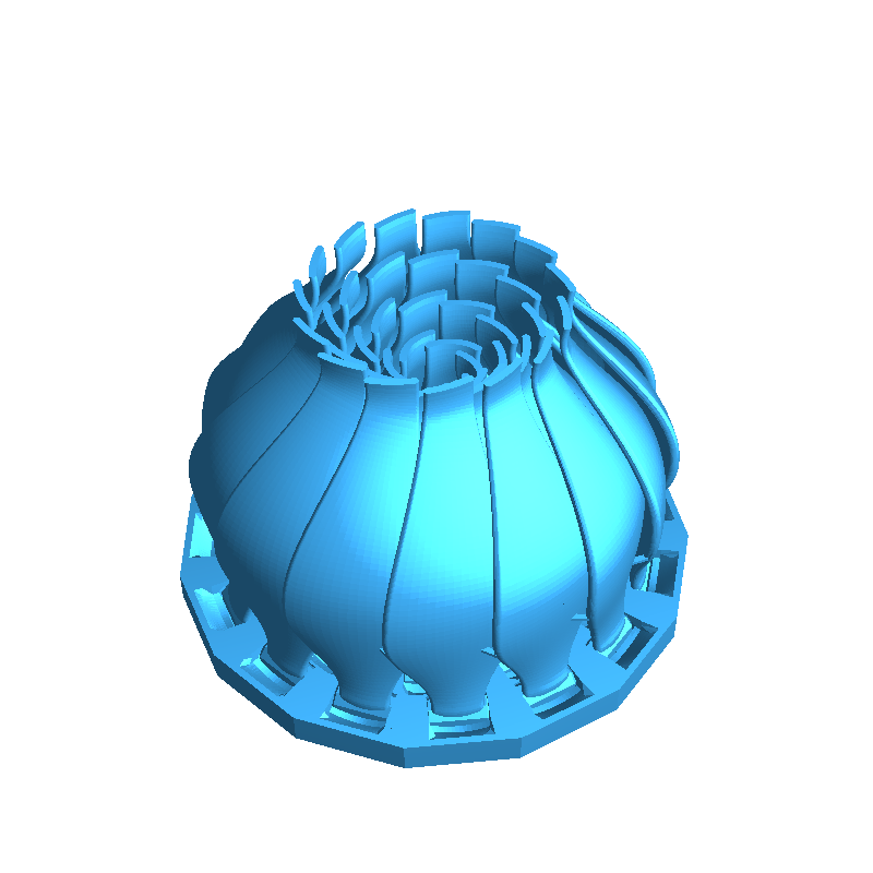 Really nice model. Be careful removing the bridges | Creality Cloud