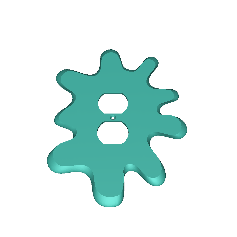 Free Home Appliance Accessories STL Download - outlet coverby Jordan Sisson