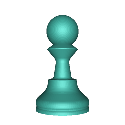3D Printer Files | 3MF File | Pawn knight | Creality Cloud