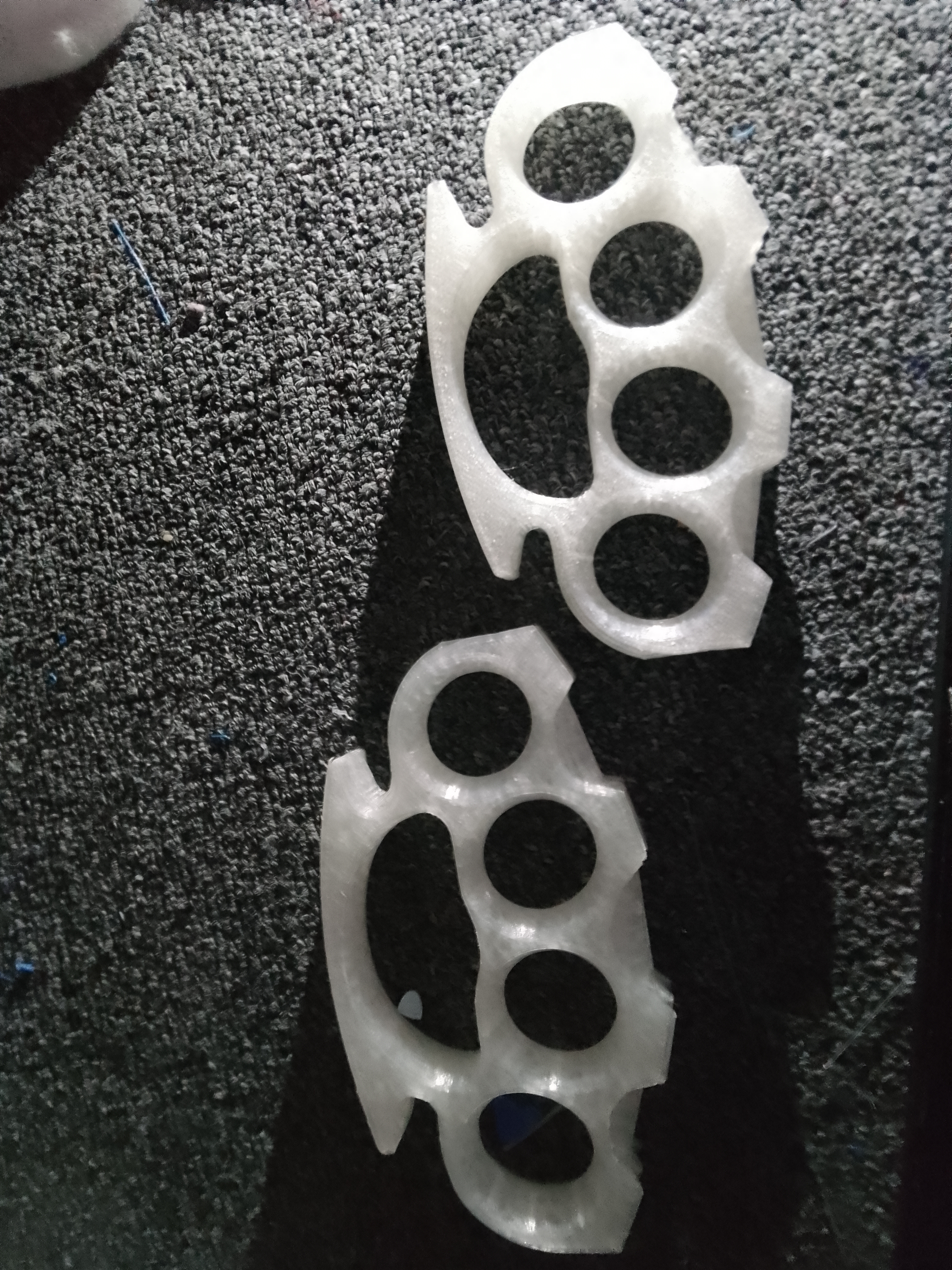 glow in the dark knuckle busters they will look pretty cool in the dark ...