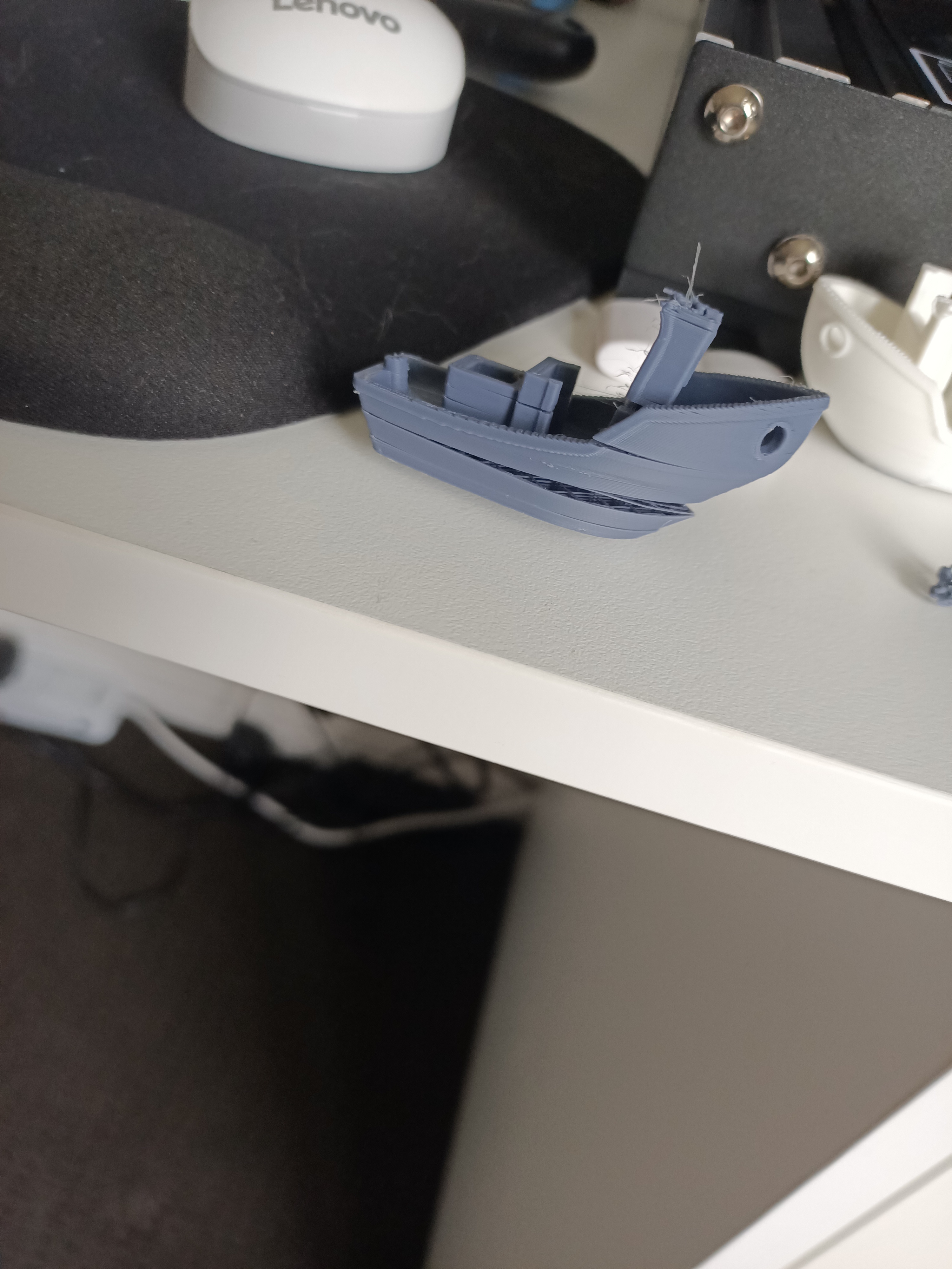 second print with abs filament why's it cracking please | Creality Cloud