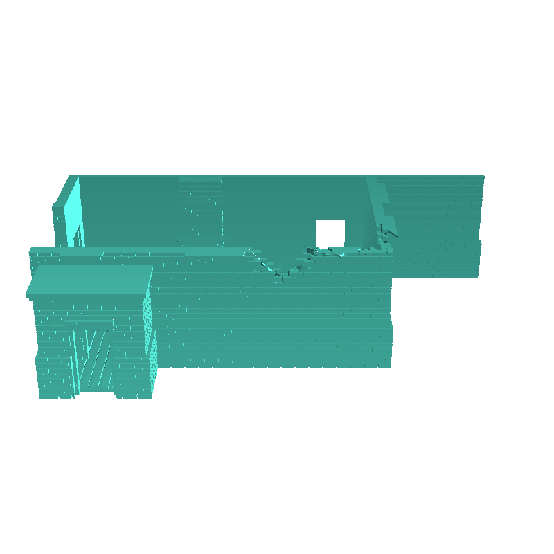 Industrial Design & Prototypes STL Download - Large modern mansion with ...