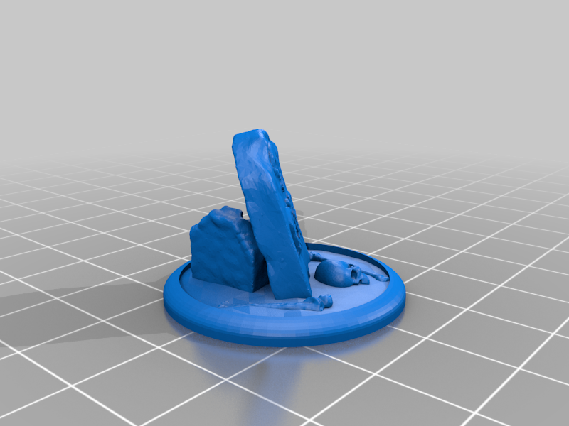Objective Markers - Gravestones for Fantasy games | 3D models download ...