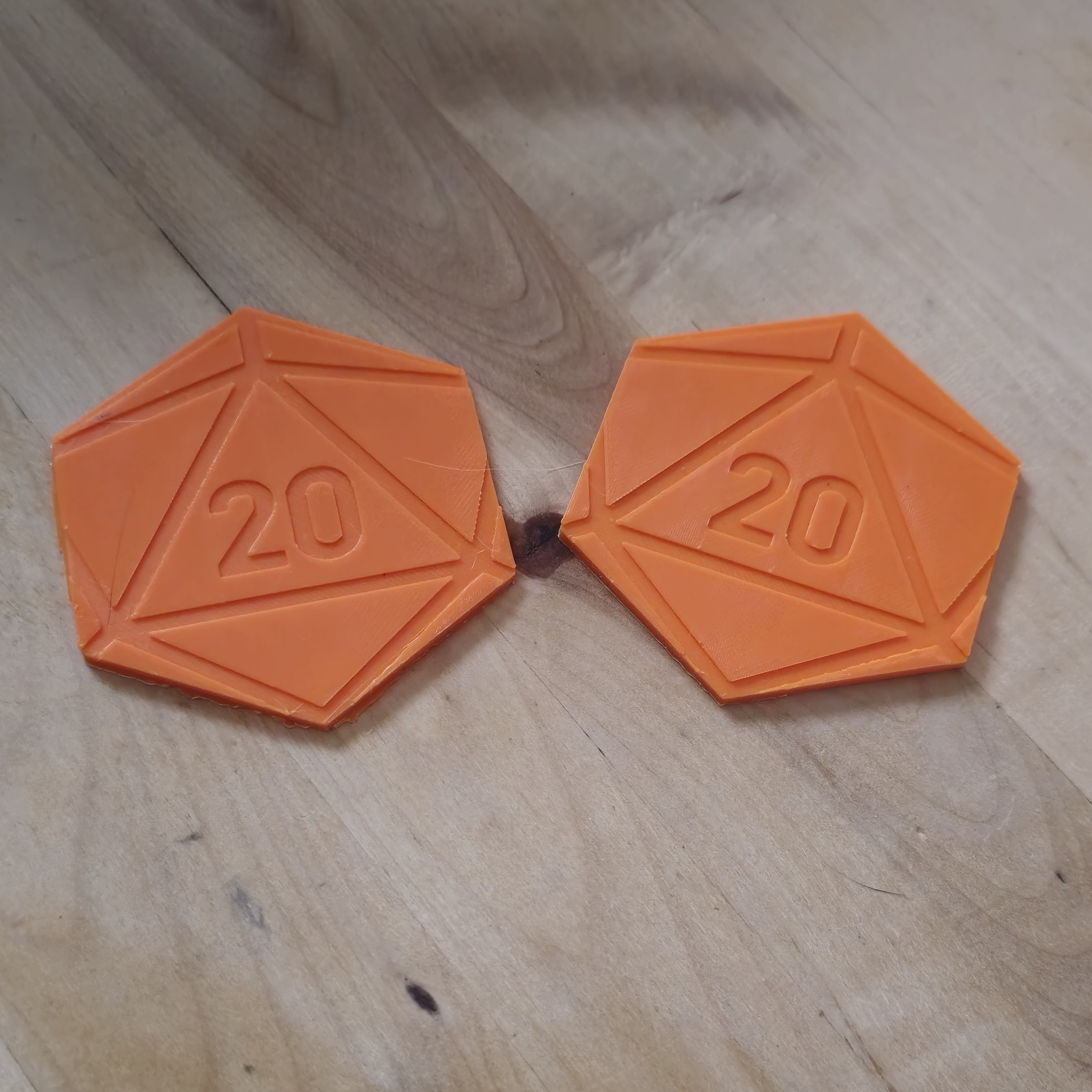 3D Printer Files | 3MF File | DND D20 Coaster | Creality Cloud