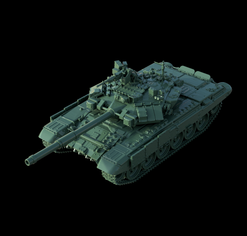 Tanque T90 | 3D models download | Creality Cloud