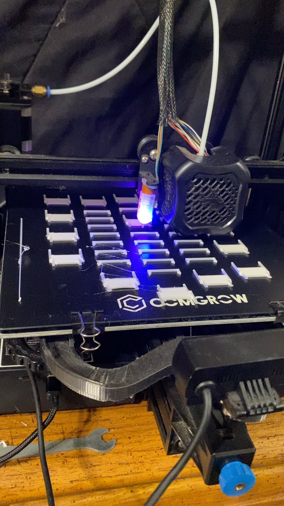 Did a few modifications on my Ender 3V2 installed a filament detector ...