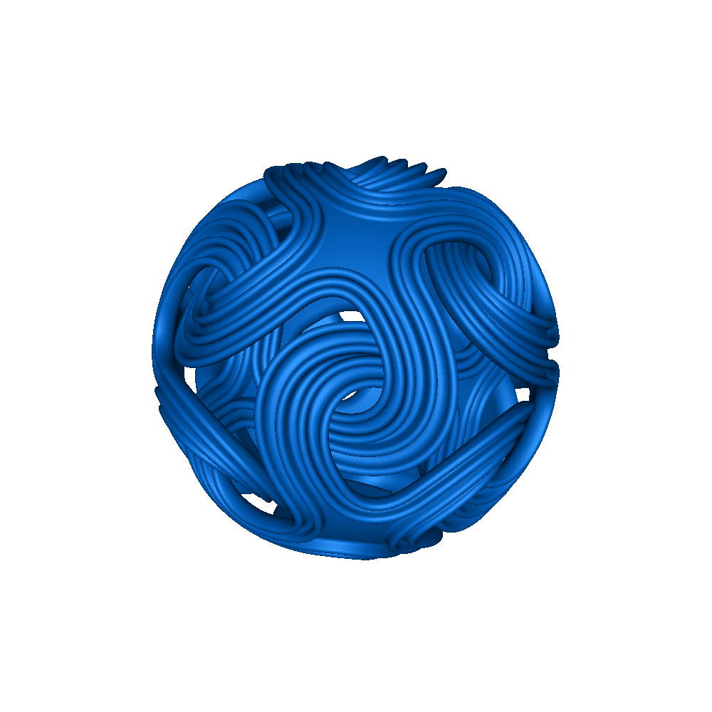 Digital Art STL Download - Infinity Ball by Tanmay Varshney