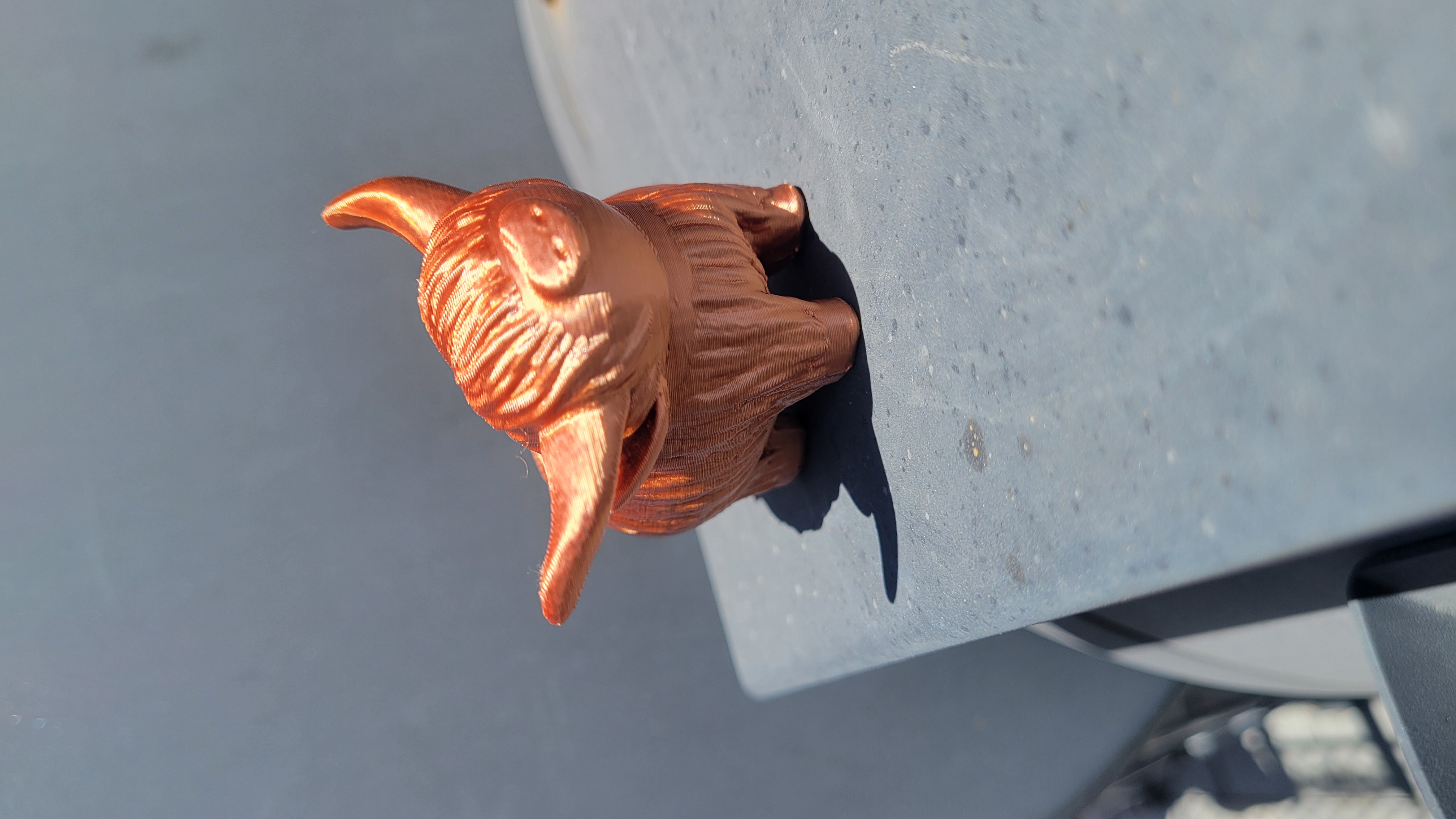 great little design! Printed on K1C is red/copper silk | Creality Cloud