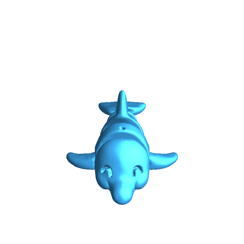 Cute dolphin. Easy to print. | Creality Cloud